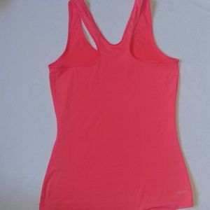 Nike | Tops | Nike Pro Neon Pink Drifit Workout Tank Top Small | Poshmark